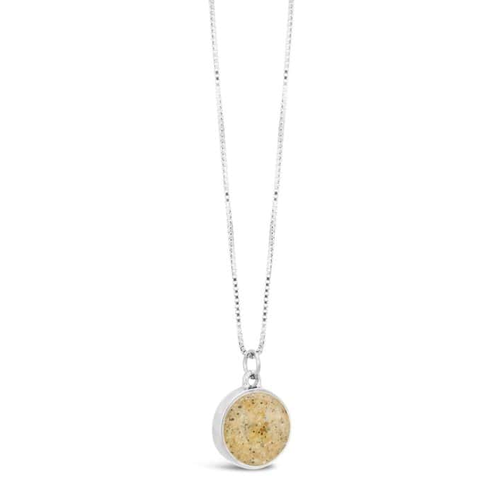 Sand Drop Necklace, Pentwater Sand - Linabella