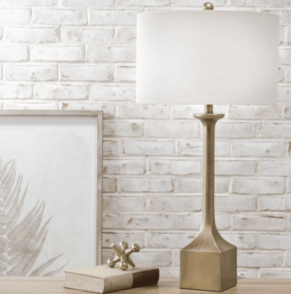 Tall Gold Table Lamp - Linabella | Pentwater